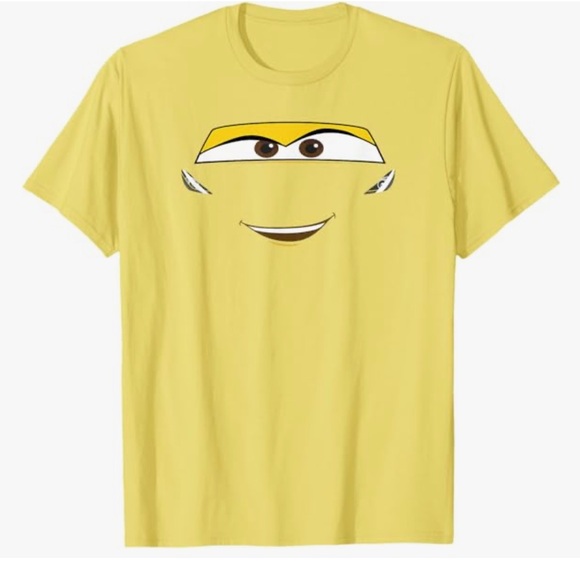 Disney | Shirts | Disney Pixar Cars Yellow Cruz Tshirt | Poshmark